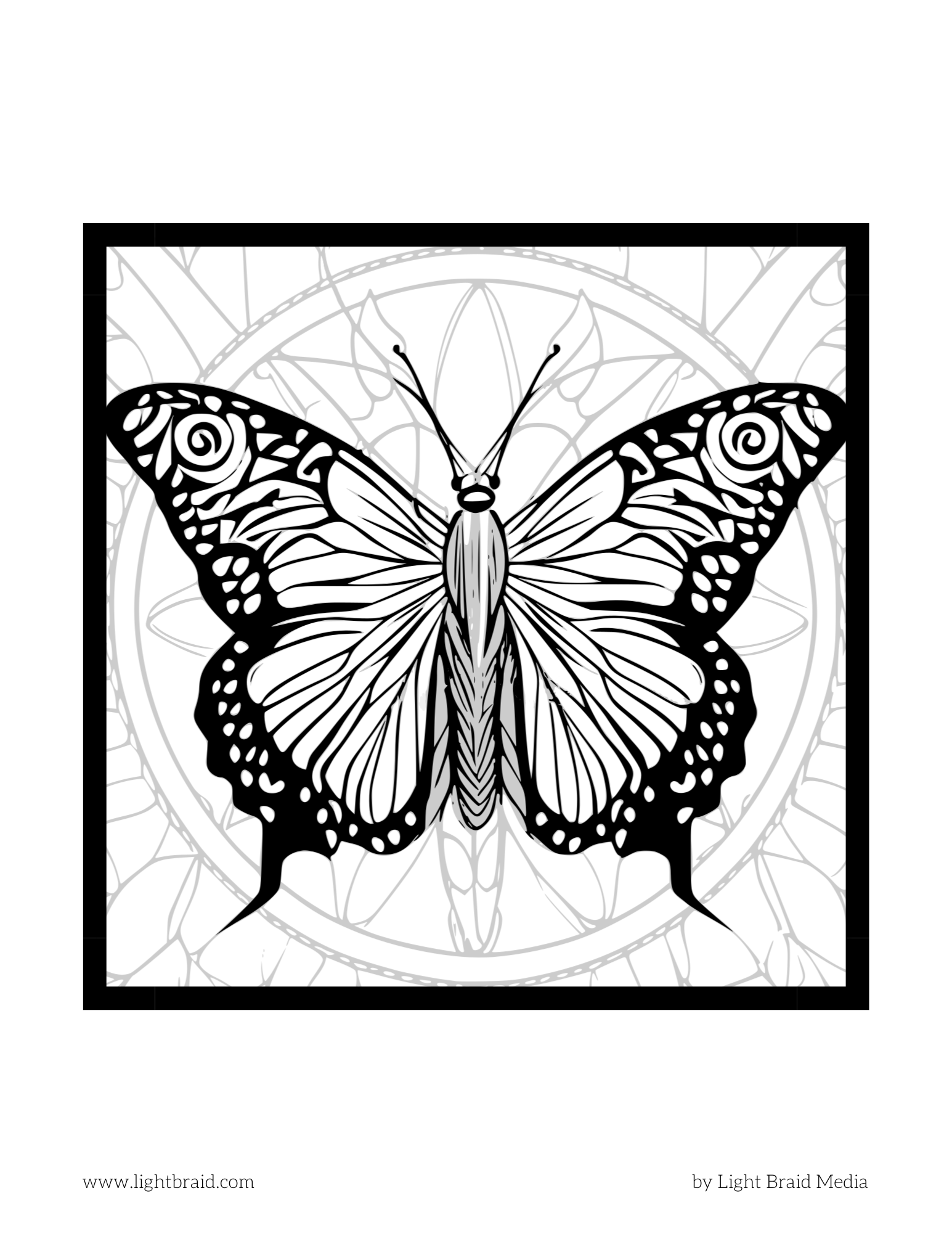 Butterfly Mandalas – Light Braid